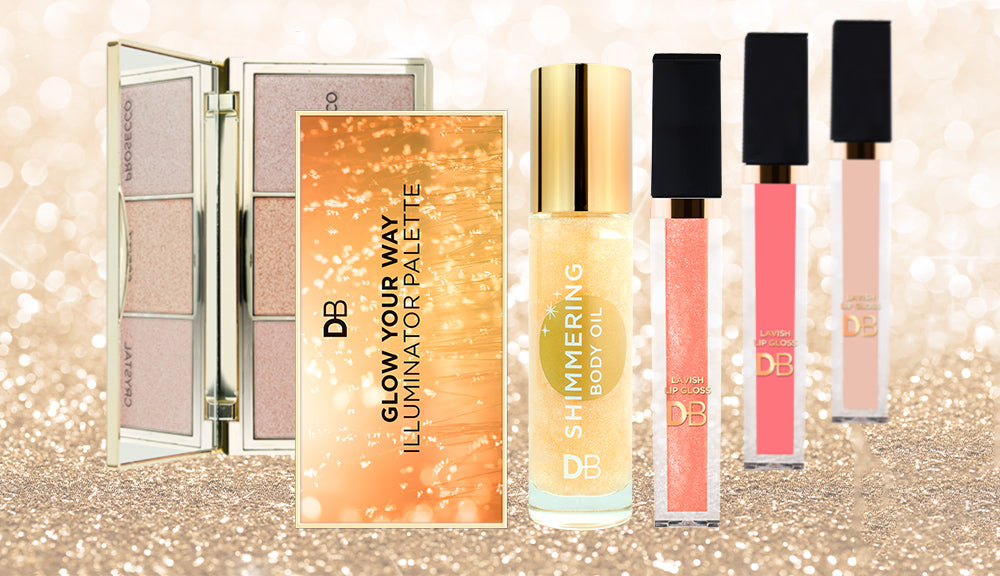 Glowy Makeup 101: 5 Steps to Glow from Head to Toe | DB Cosmetics