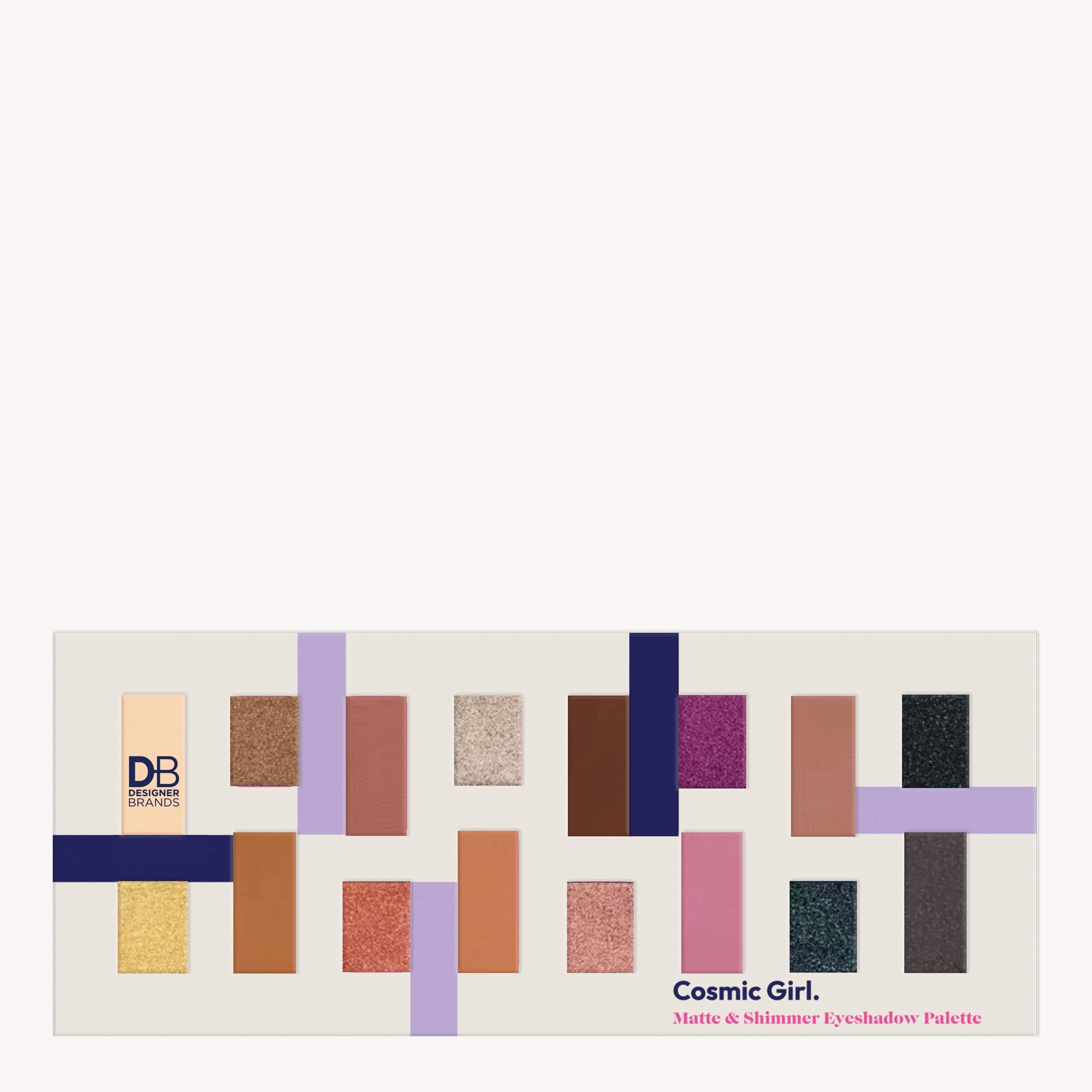 Matte & Shimmer 16-Shade Eyeshadow Palette (Cosmic Girl) | DB Cosmetics