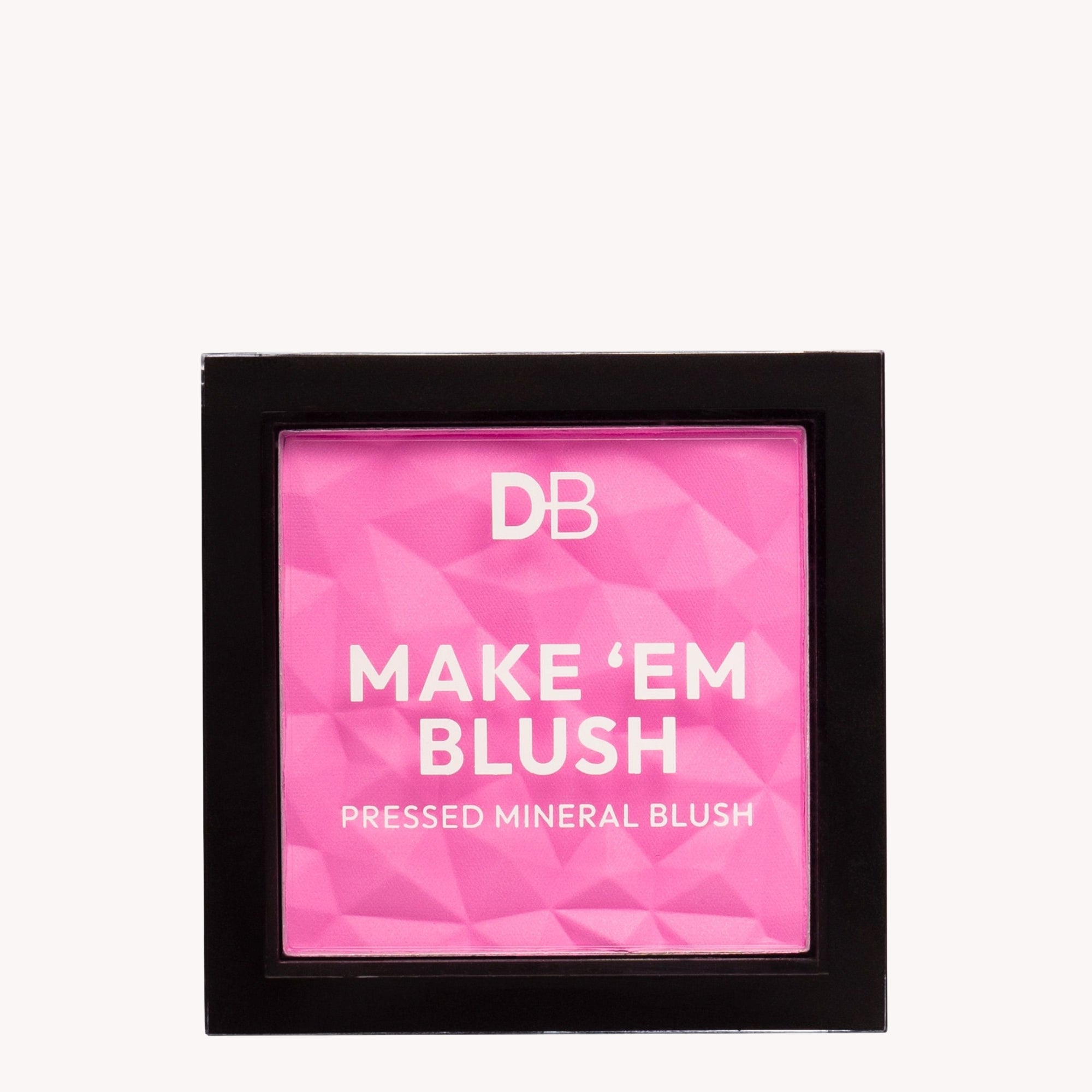 Make 'Em Blush Pressed Mineral Blush | DB Cosmetics