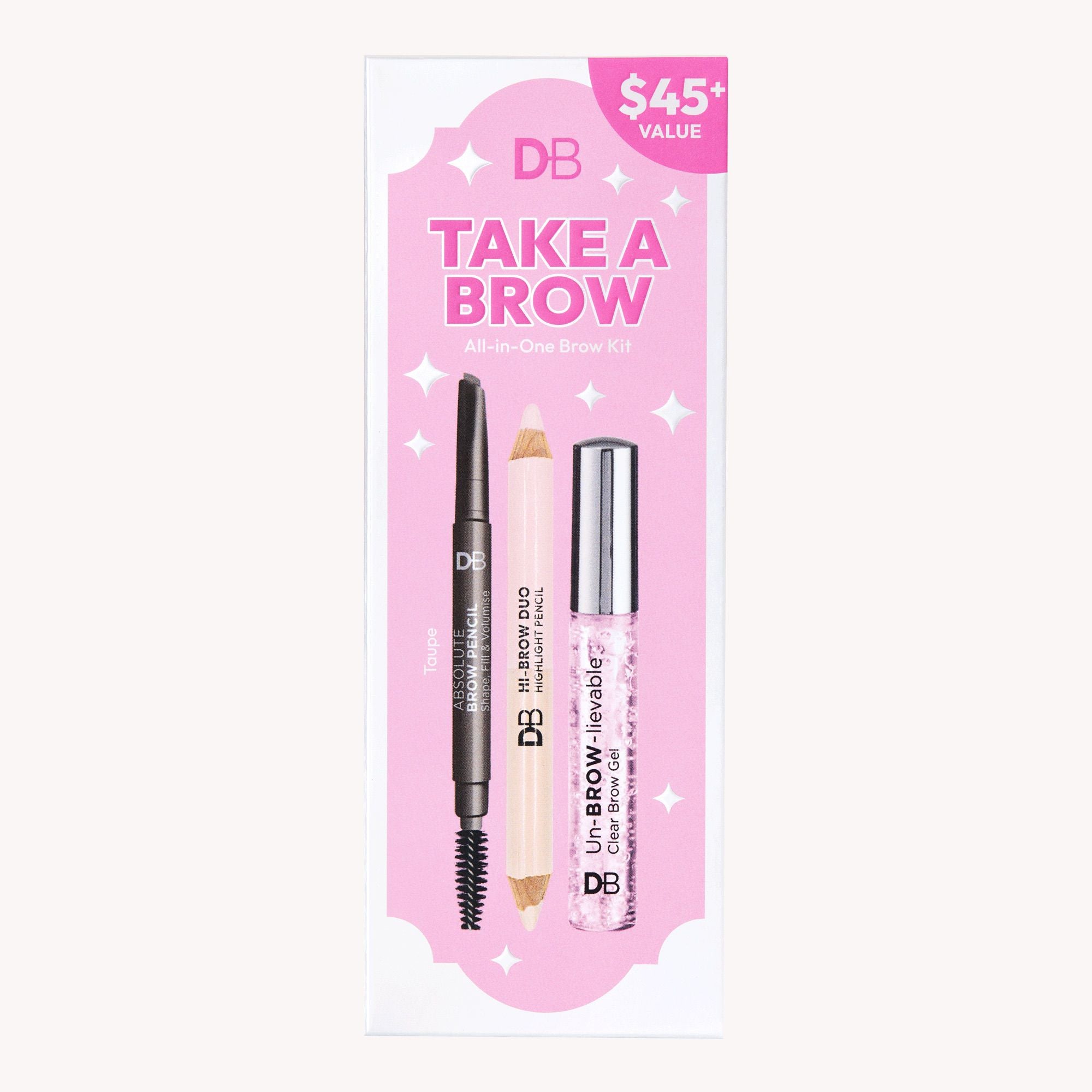 Take A Brow All In One Brow Kit Db Cosmetics