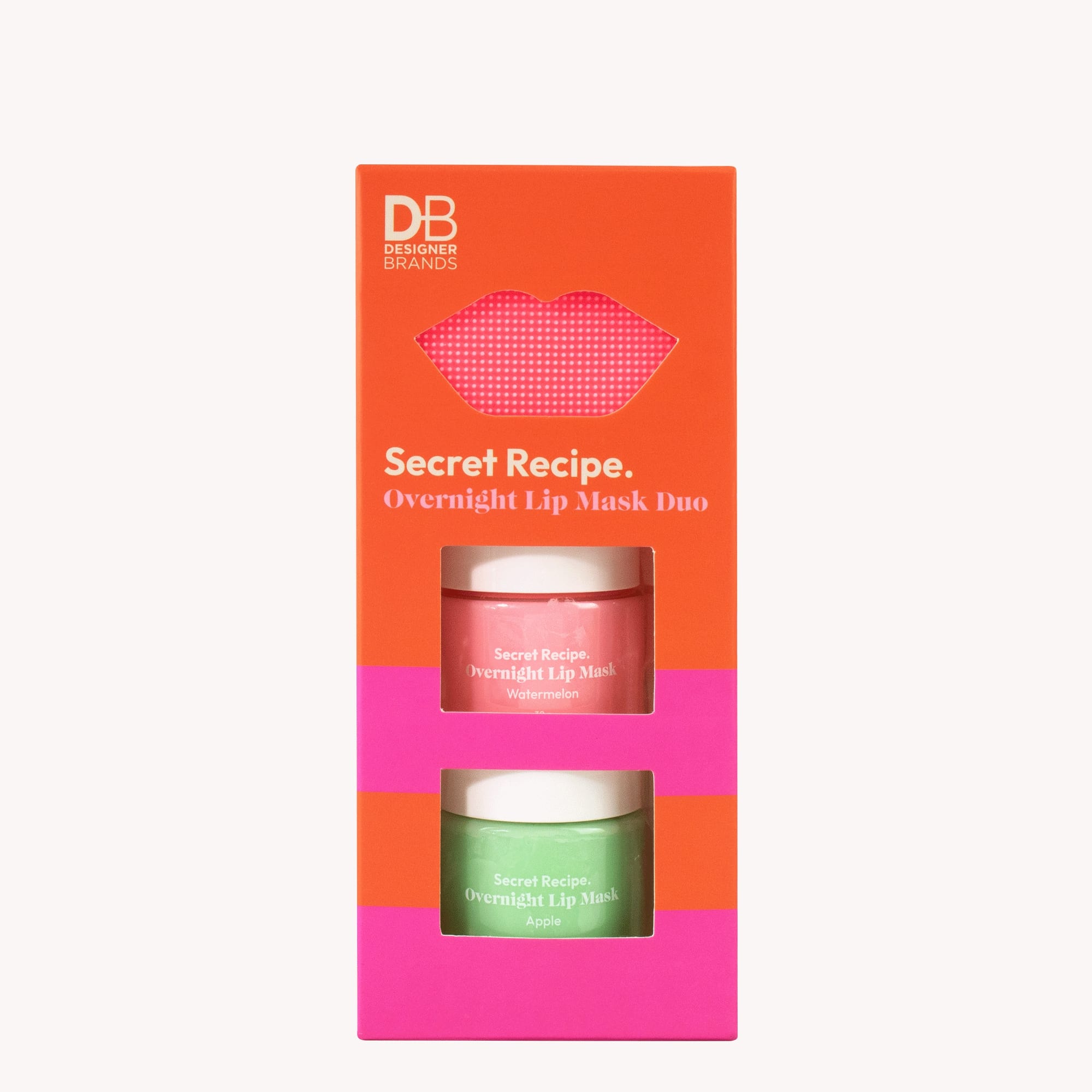 Overnight Lip Mask Duo (Watermelon & Apple) | DB Cosmetics