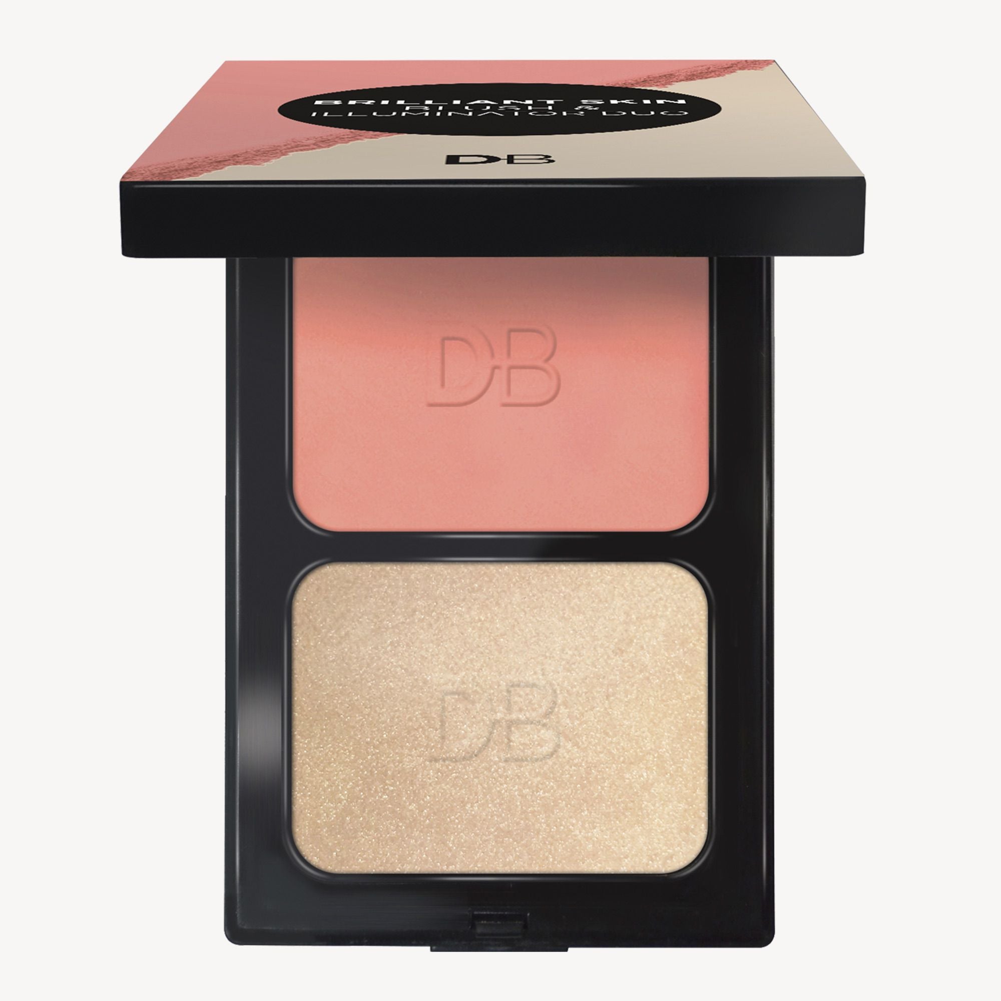 Brilliant Skin Blush & Illuminator Duo | DB Cosmetics
