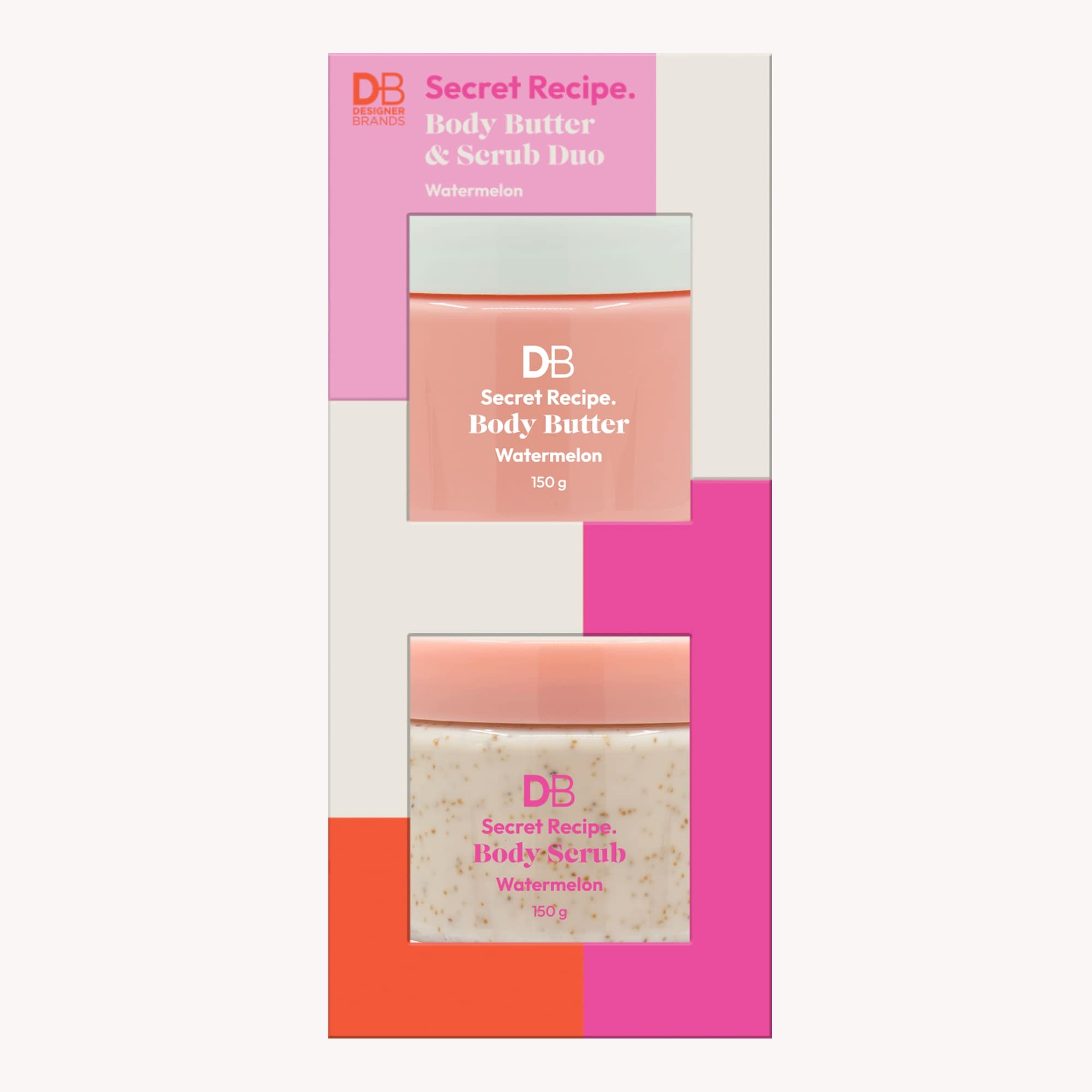 Body Butter & Body Scrub Duo (Watermelon) | DB Cosmetics