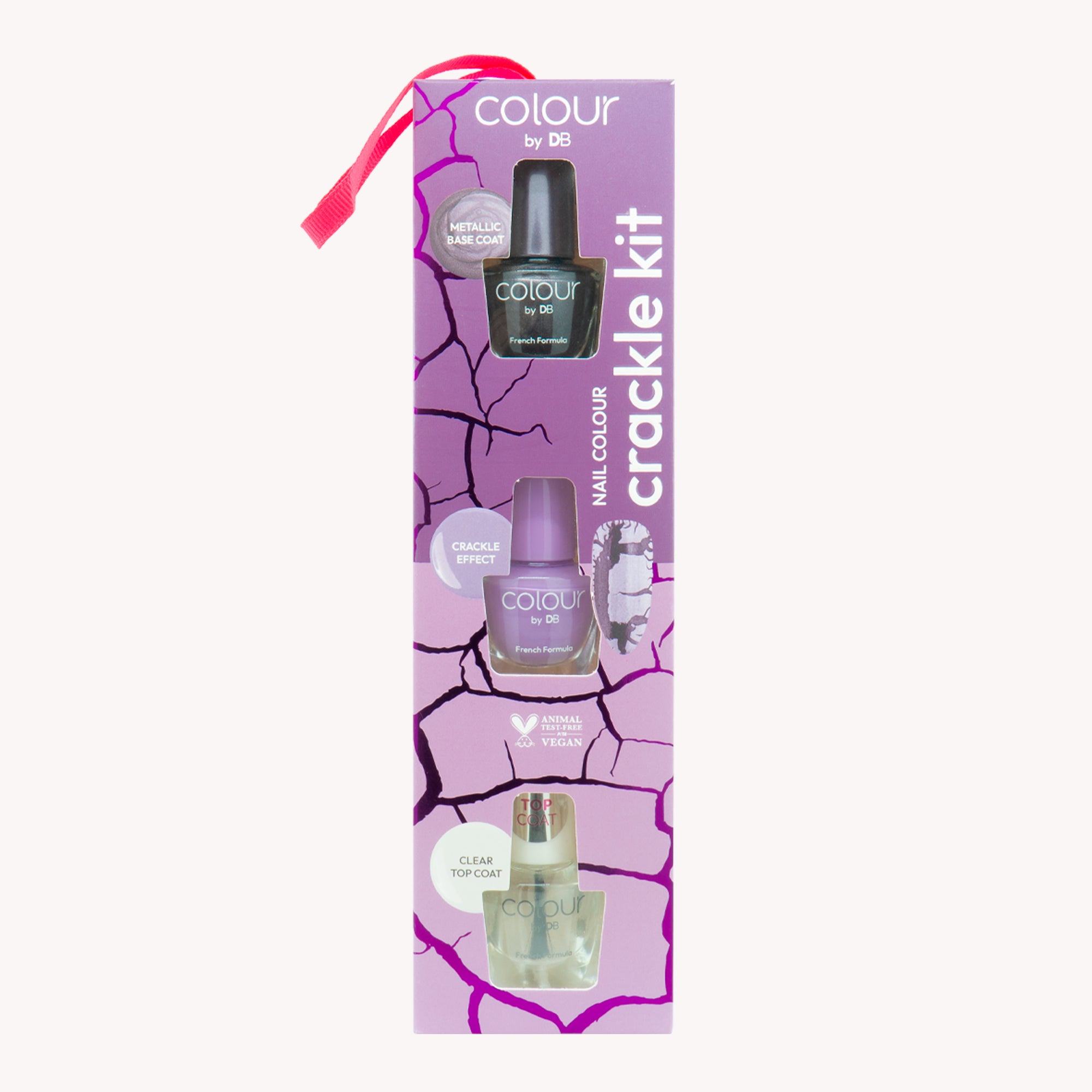 Nail Colour Crackle Kit | Colour By DB – DB Cosmetics